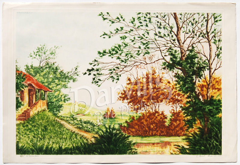 Original etchings from the Paris Etching Society and Sidney Z. Lucas ...