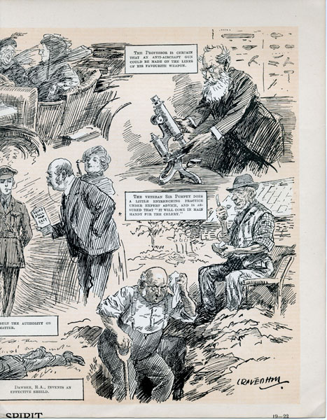 Punch magazine World War I Cartoons from 1915