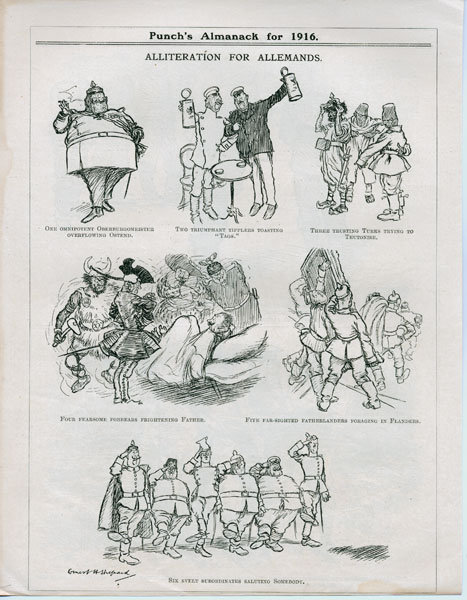 Punch magazine Cartoons 1844-1916