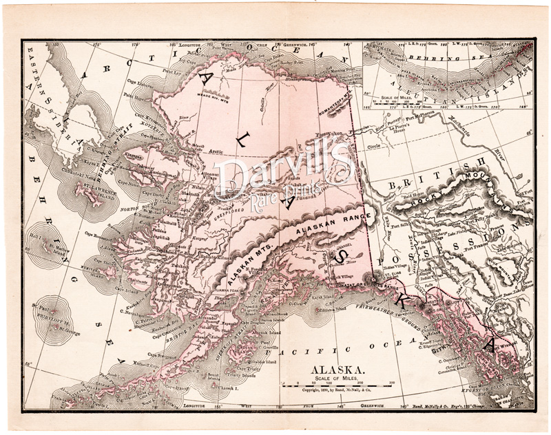 U.S. State and City maps from circa 1890