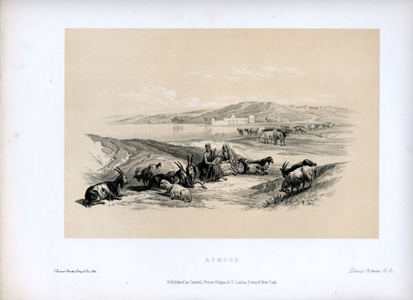 David Roberts "The Holy Land" (1880) stone lithographs from L. Haghe ...
