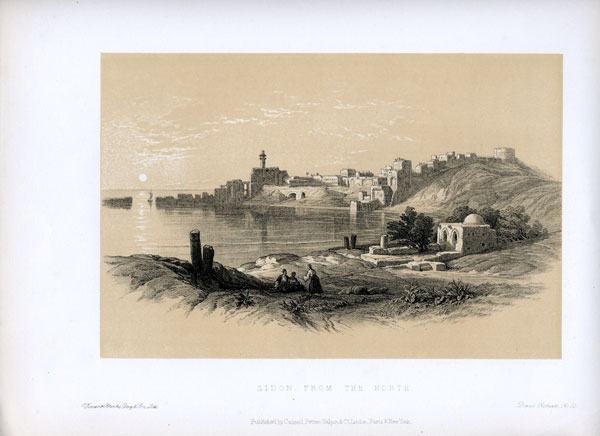 David Roberts "The Holy Land" (1880) stone lithographs from L. Haghe ...