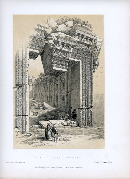 David Roberts "The Holy Land" (1880) stone lithographs from L. Haghe ...