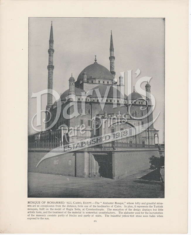 Antique prints and photographs of the Middle East (Egypt, Palestine ...