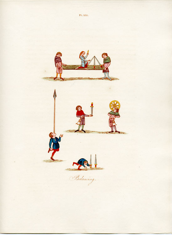 Sports and Pastimes of the People of England by Joseph Strutt, 1810 ...