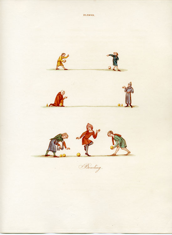 Sports and Pastimes of the People of England by Joseph Strutt, 1810 ...