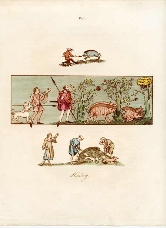 Sports and Pastimes of the People of England by Joseph Strutt, 1810 ...