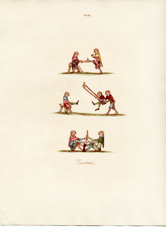 Sports and Pastimes of the People of England by Joseph Strutt, 1810 ...