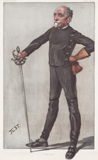 Vanity Fair Prints - Fencing Spy print